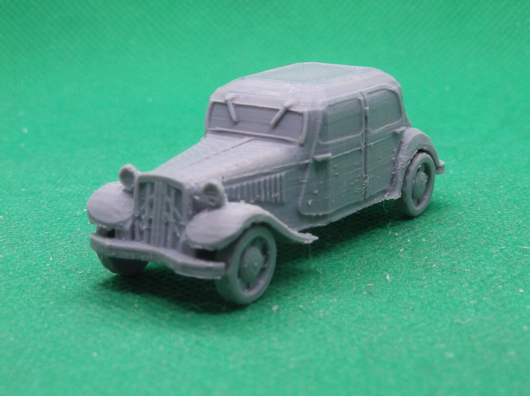 1/72 Scale French Citroen Traction Avant Staff Car, World War Two, WW2 ...