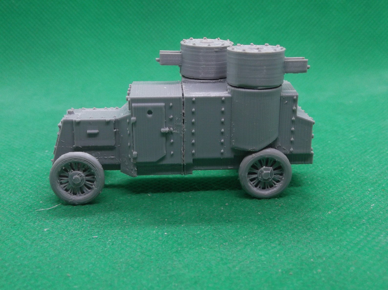 1/72 scale Russian Austin-Putilov armored car Russian Civil | Etsy