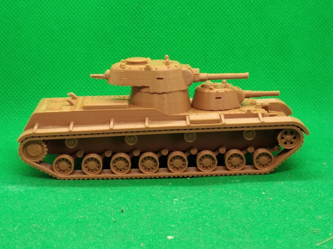 1/72 Scale Soviet SMK Multi-turreted Heavy Tank Prototype - Etsy UK
