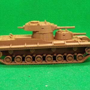 1/72 Scale Soviet SMK Multi-turreted Heavy Tank Prototype, Winter War ...