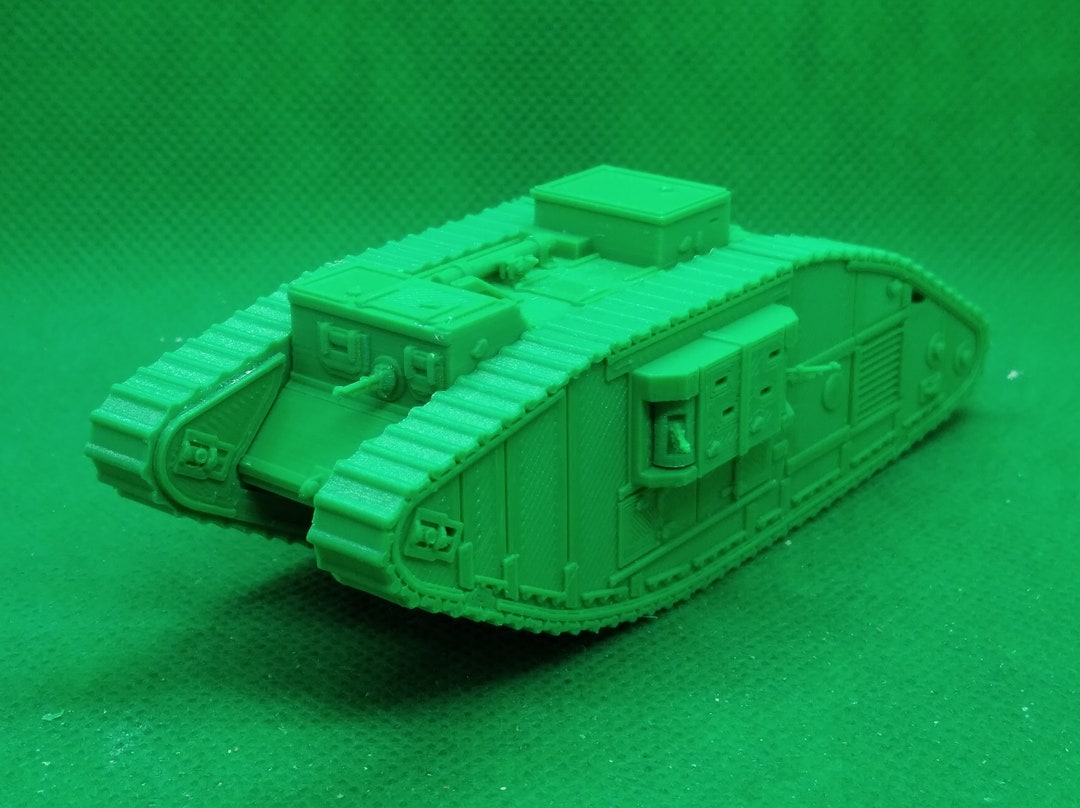 1/72 Scale British Mk V Tank (female), World War One, WW 1, Russian ...