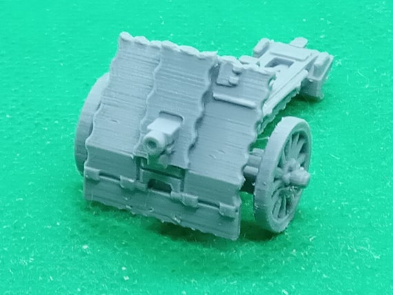 1/72 Scale 4 X German IG 18 75 Mm Infantry Support Gun spoked - Etsy