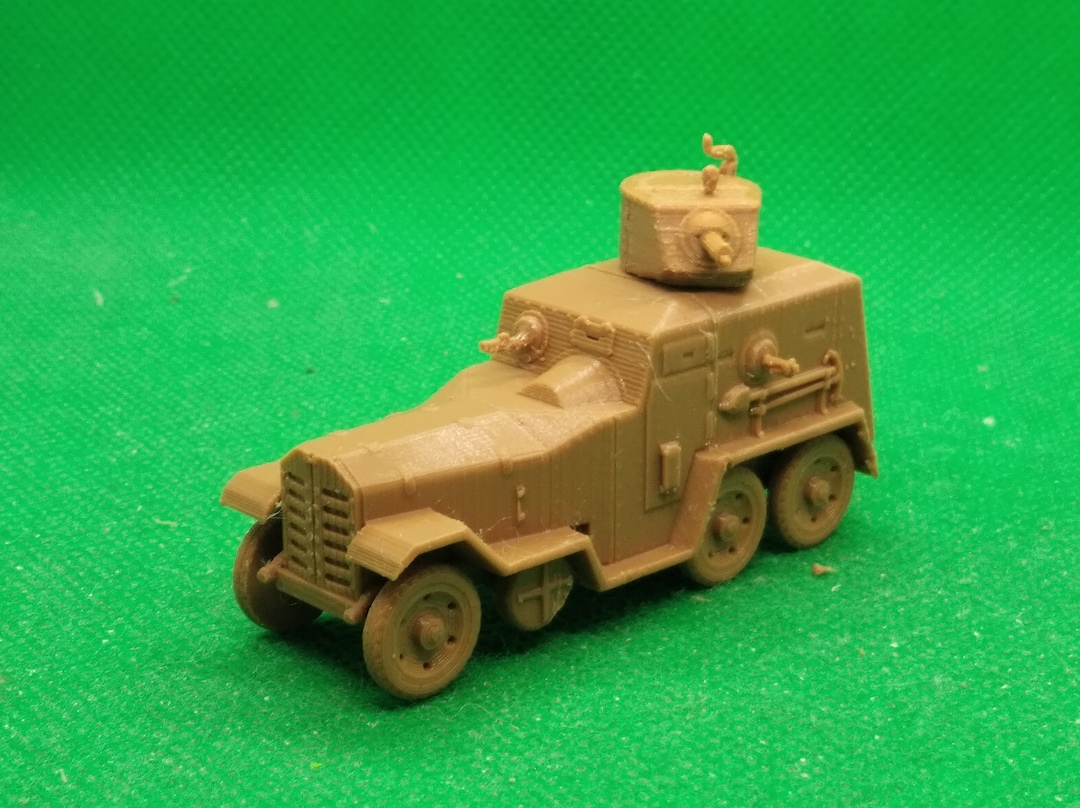 1/72 Scale Japanese Type 93 Kokusan Armored Car, 2nd Sino-japanese War ...