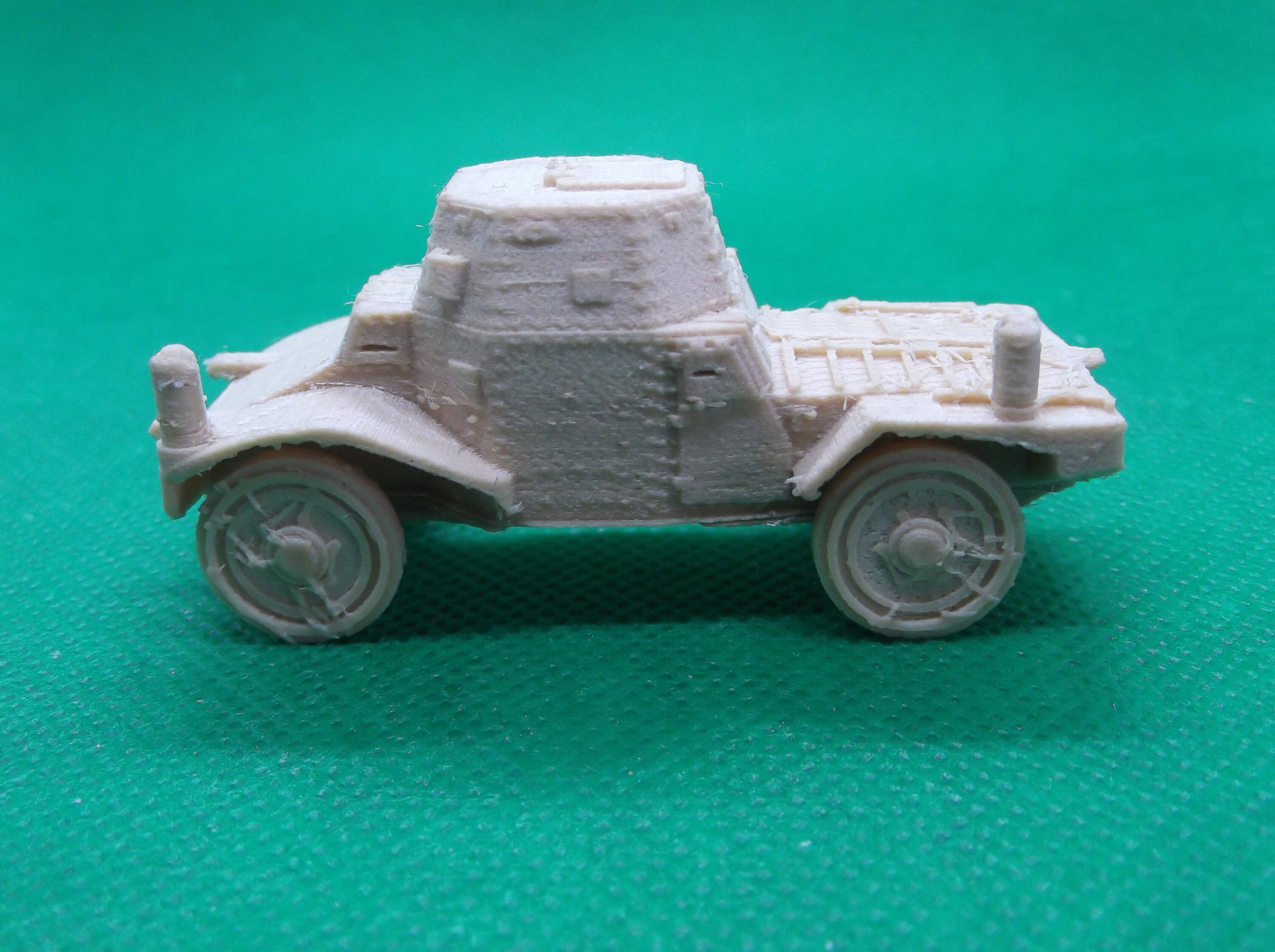 1/72 Scale French Panhard 178 AMD Command Armored Car, World War Two ...