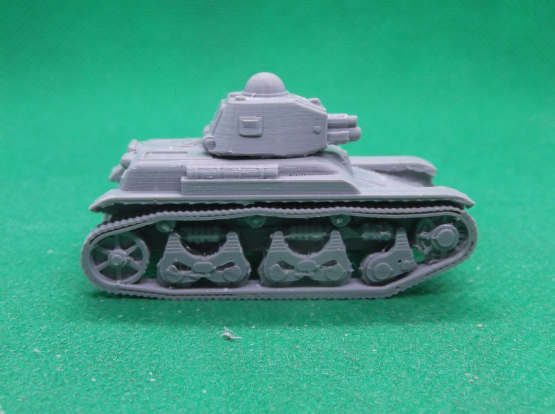 1/72 Scale French Renault R35 Light Tank, World War Two, WW2, Battle ...