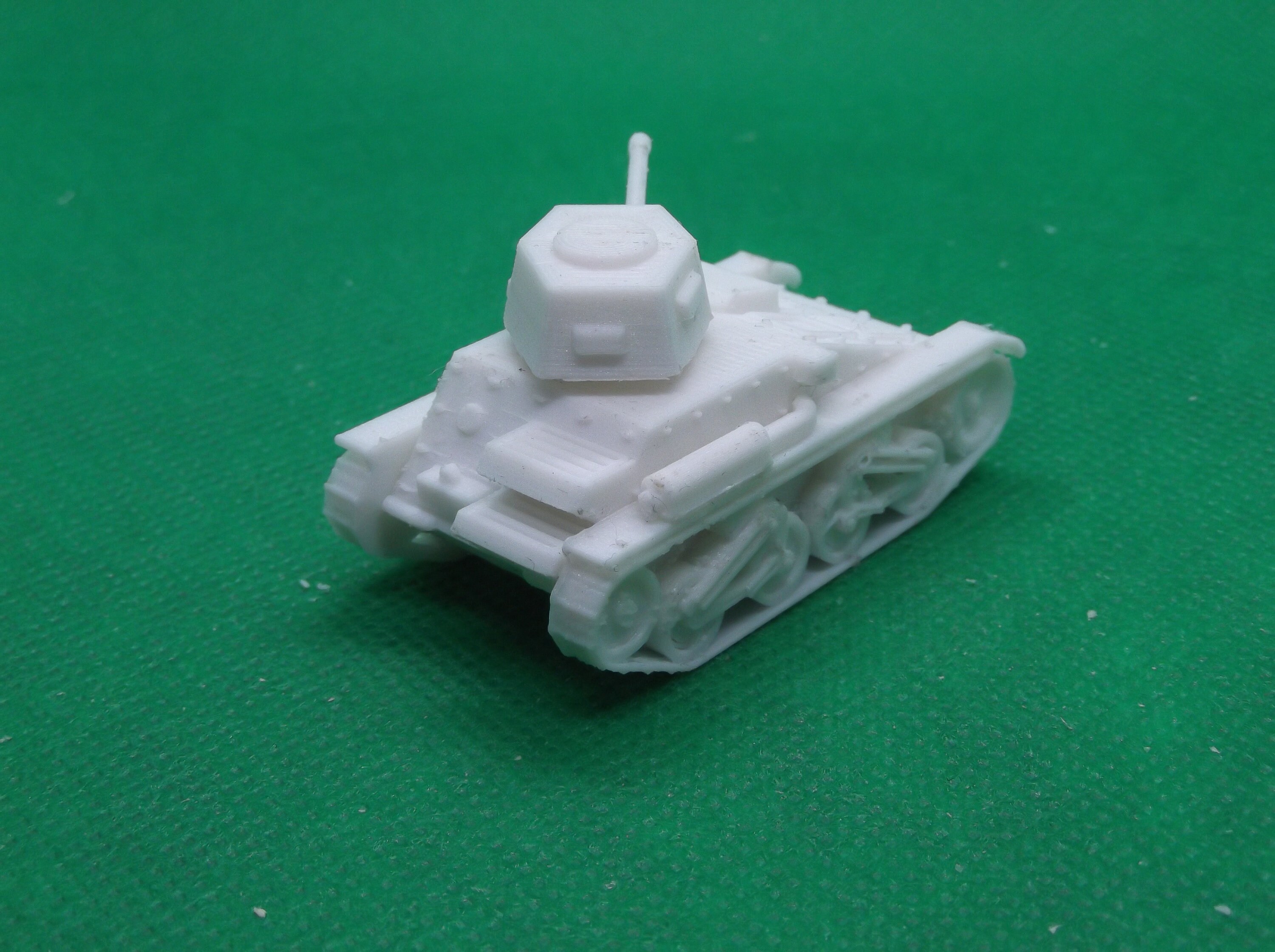 1/72 Scale Latvian Vickers Model 1937 Light Tank World War | Etsy