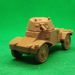 1/56 scale French Panhard 178 AMD armored car, World War Two, WW2 ...