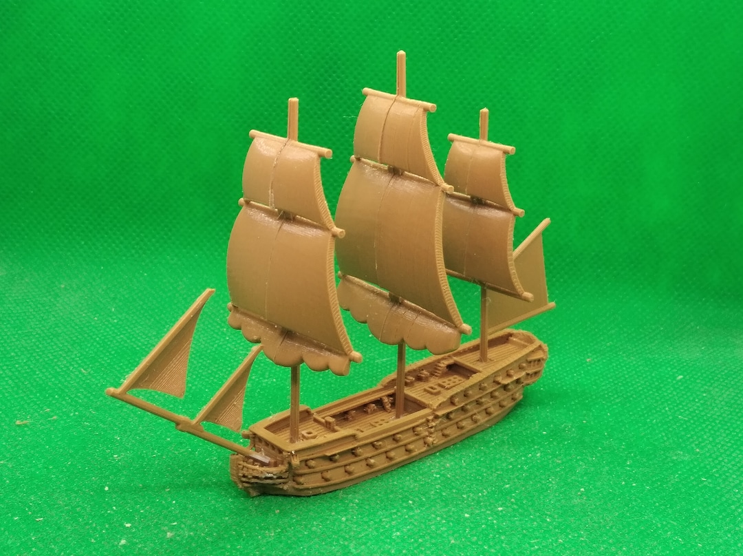 1/700 Scale HMS Augusta (64-gun), 3rd Rate, Suitable for Black Seas ...