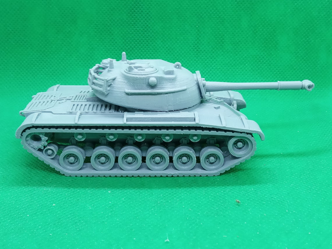 1/72 Scale US M48 Main Battle Tank (older Lower Engine Deck), Cold War ...