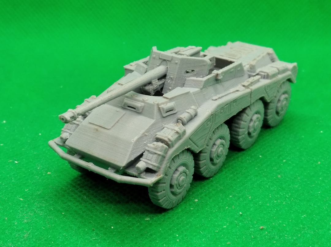 1/72 Scale German Sdkfz 234/4 Heavy Armored Car (75 Mm Pak 40/L46 Gun ...