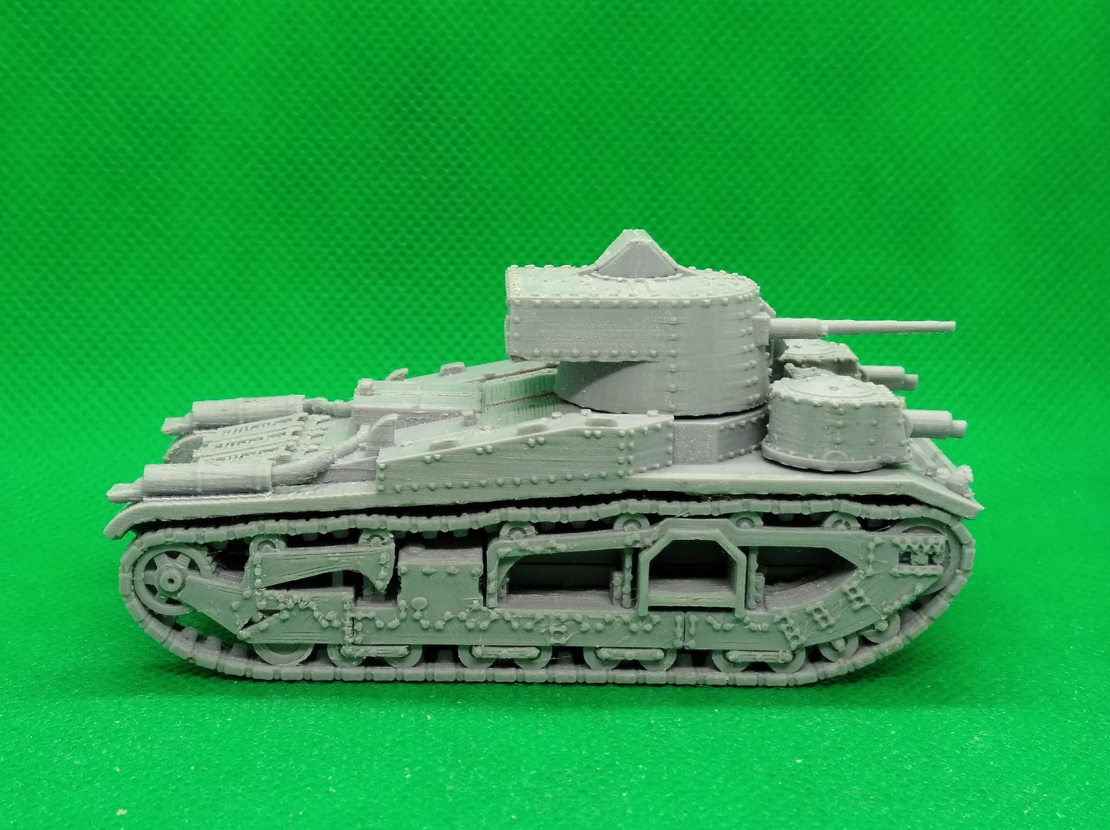 1/72 Scale British Vickers Medium Mk III Tank, Inter-war, 3D Printed ...