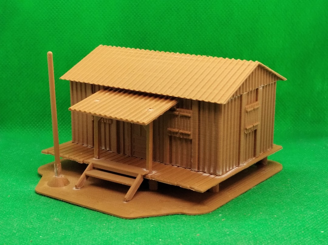1/72 Scale South East Asian Administration Building, World War Two ...