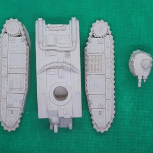 1/72 Scale French Char B1 Medium Tank (APX Turret With SA34 Gun), World ...