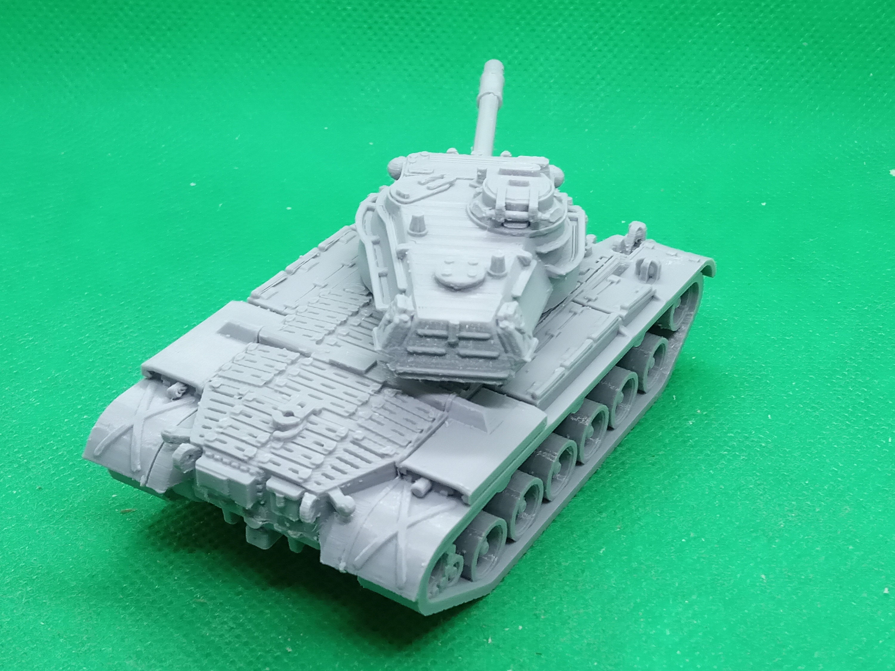 1/72 Scale German M47 Patton Medium Tank (round Shaped Muzzle), NATO ...