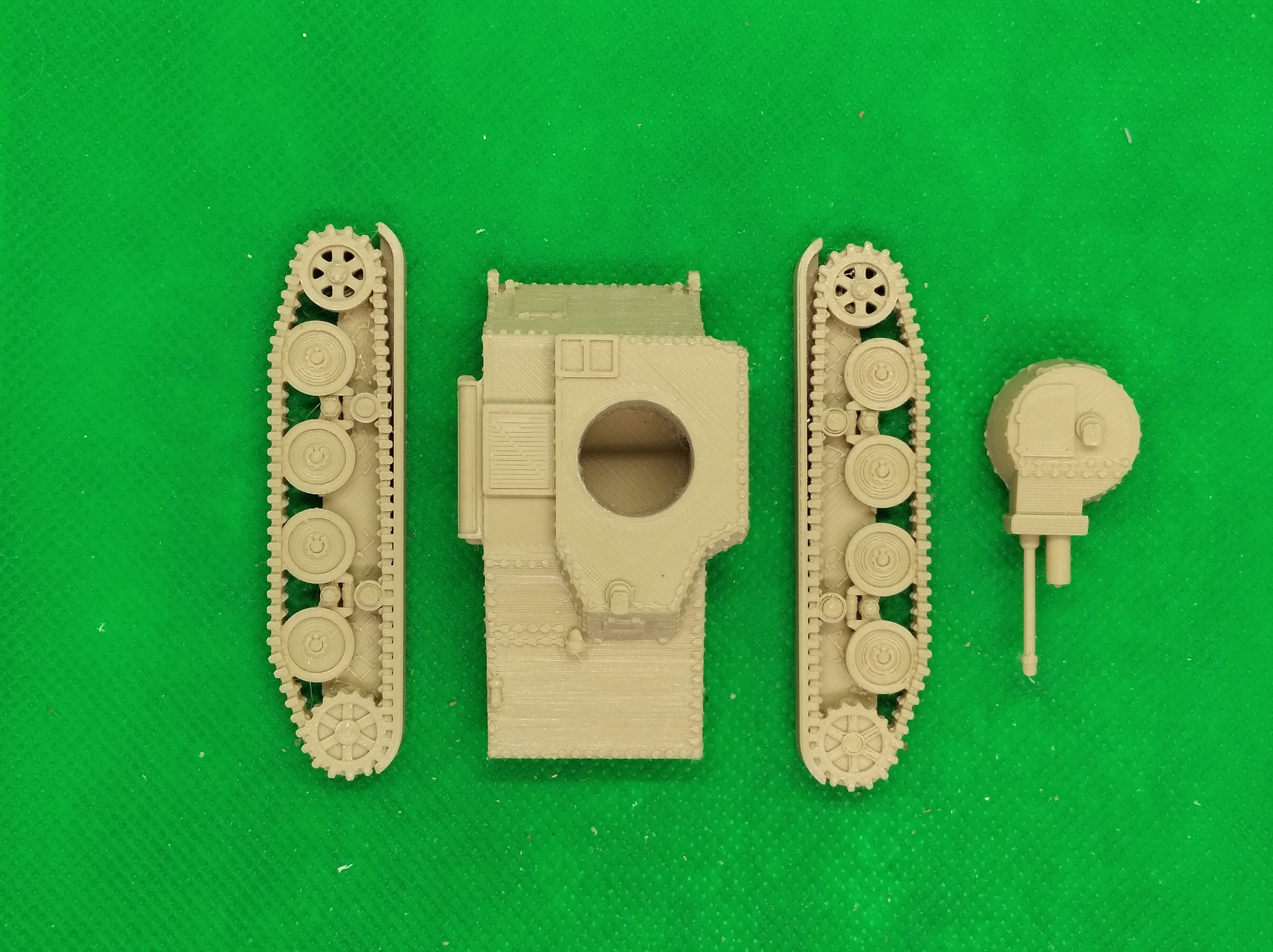 1/56 Scale Polish 4TP Light Tank Prototype Inter-war World | Etsy