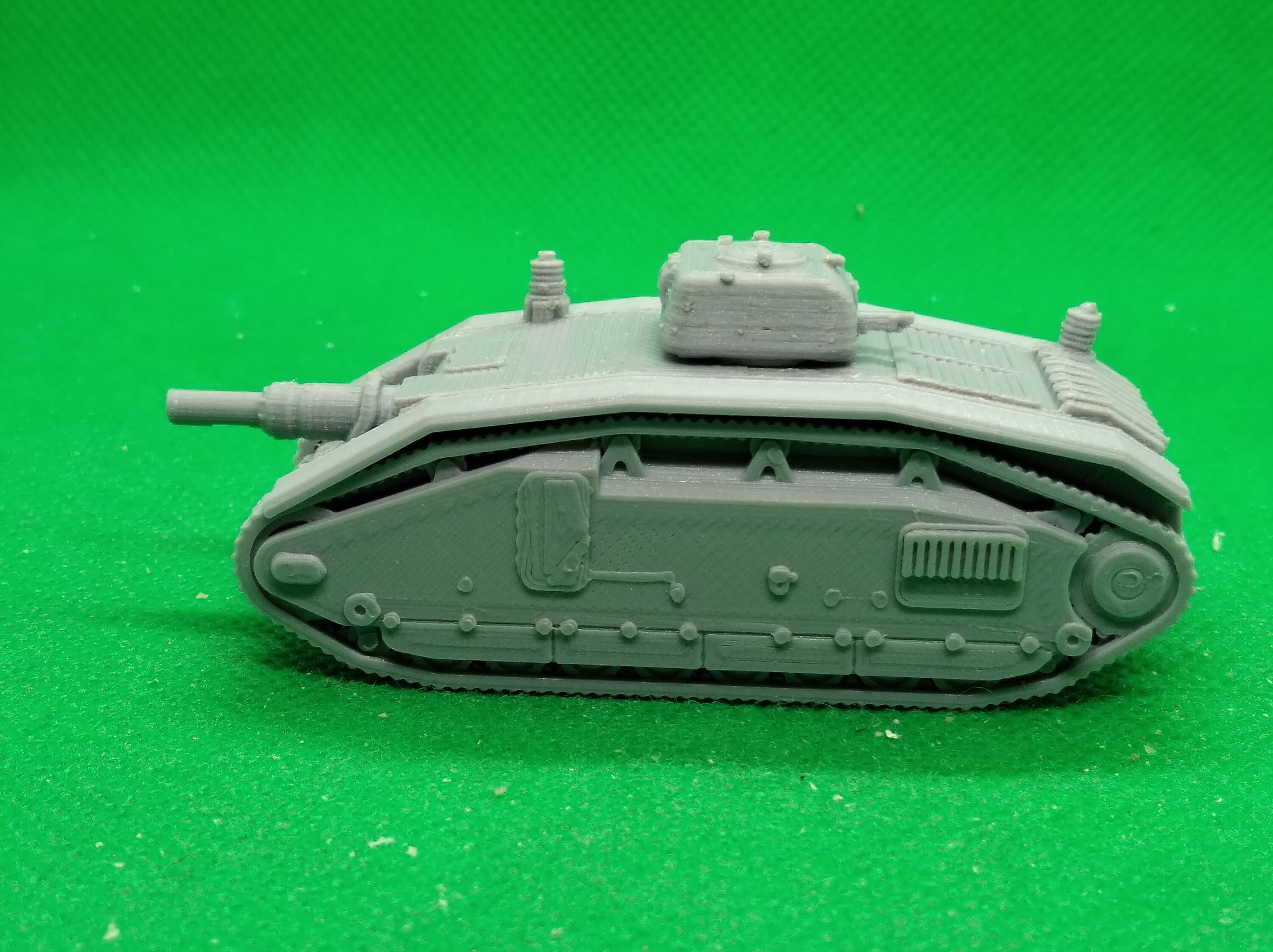 1/72 Scale French ARL V39 Self Propelled Gun Prototype, World War Two ...