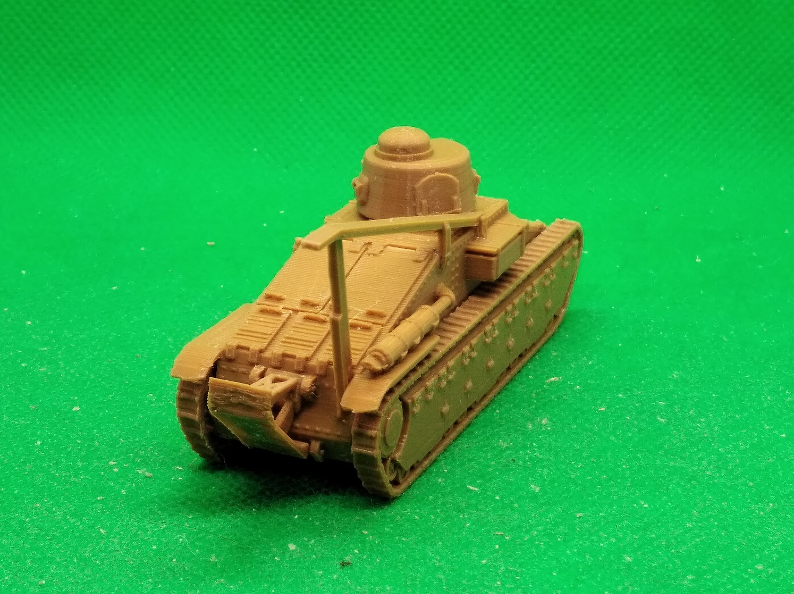 1/72 Scale French Renault Char D1 Infantry Tank (ST2 Turret), Inter War ...