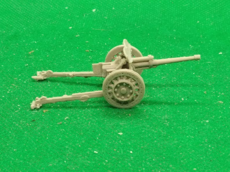 1/72 Scale 4 X French 47 Mm APX Anti-tank Gun (firing Position), World ...