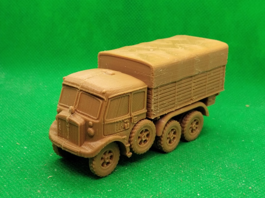 1/72 Scale Italian Breda 51 Transport Truck (covered), World War Two ...