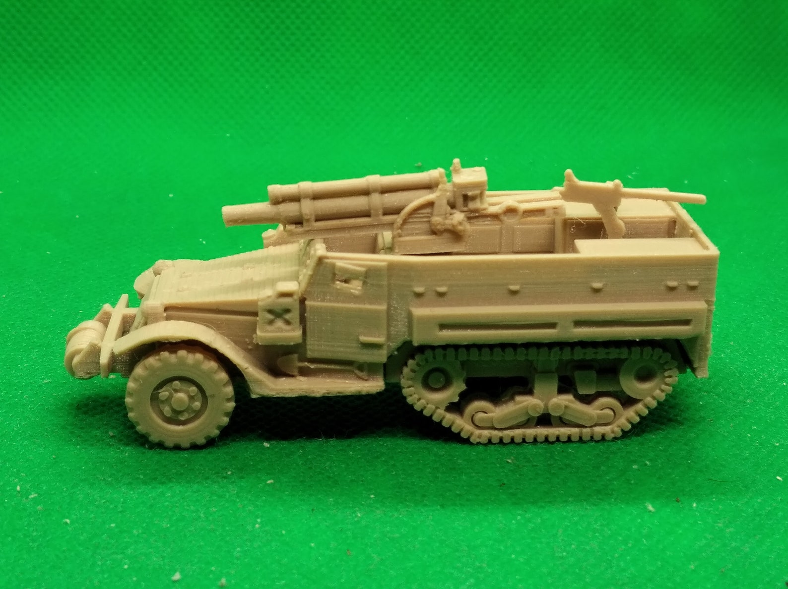 1/72 Scale United States T19 Half-track Howitzer Motor Carriage (HMG ...