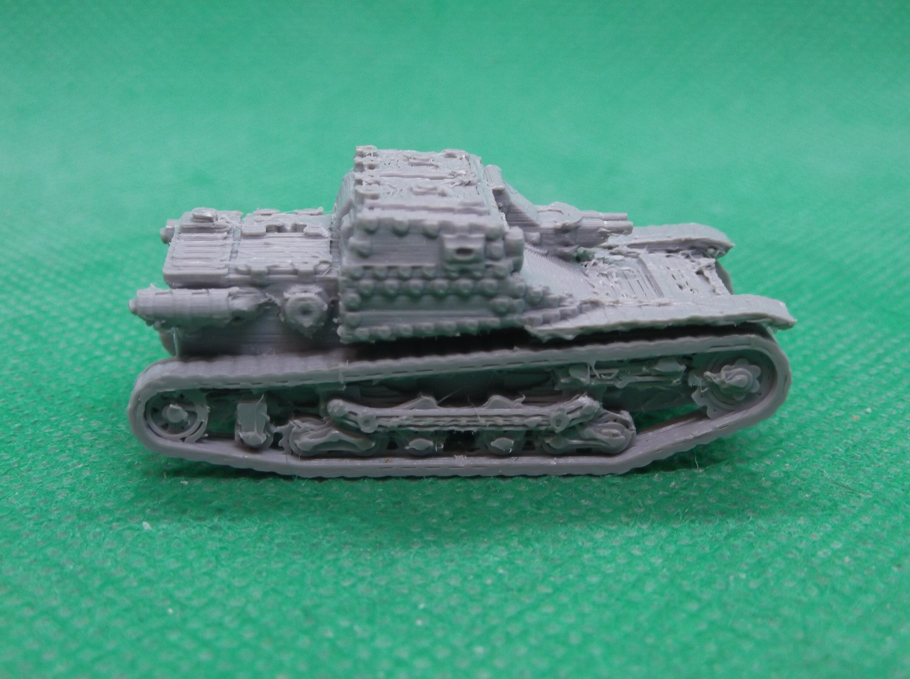 1/72 Scale Italian CV35 Tankette (breda Mounting), World War Two, WW2 ...