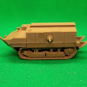 1/72 - French Schneider CA-1 Tank, World War One, WW 1, Spanish Civil ...