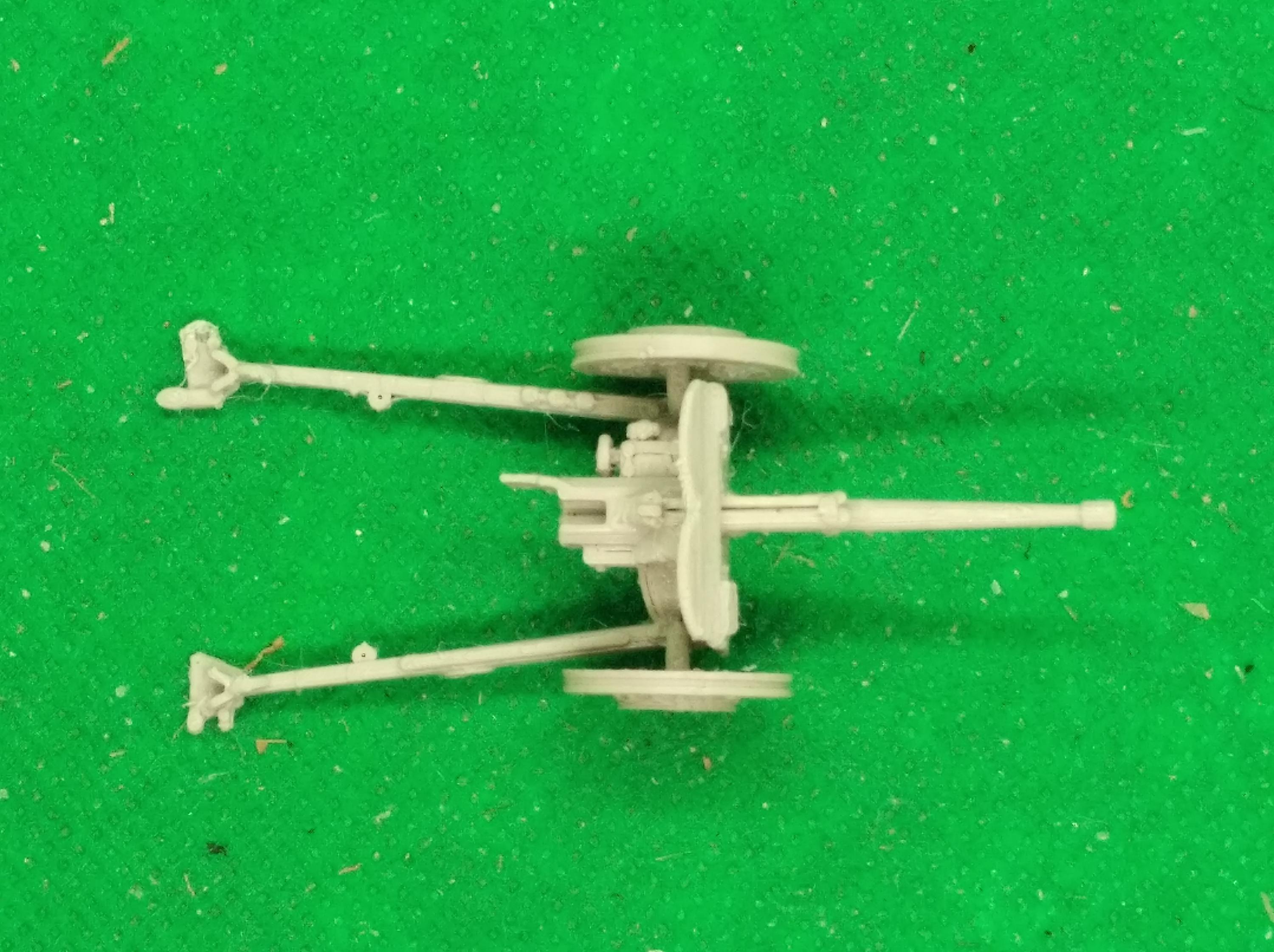 1/72 Scale 4 X French 47 Mm APX Anti-tank Gun (firing Position), World ...
