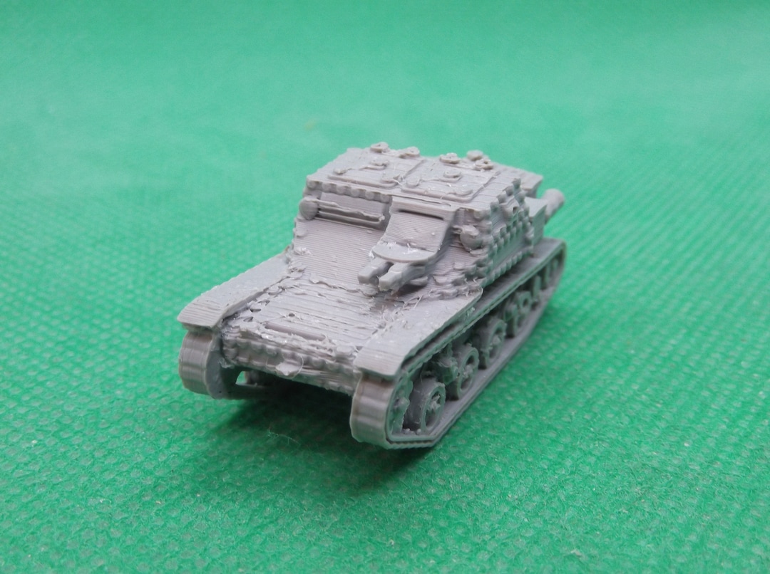 1/72 Scale Italian CV38 Tankette, World War Two, WW2, Sicily Campaign ...