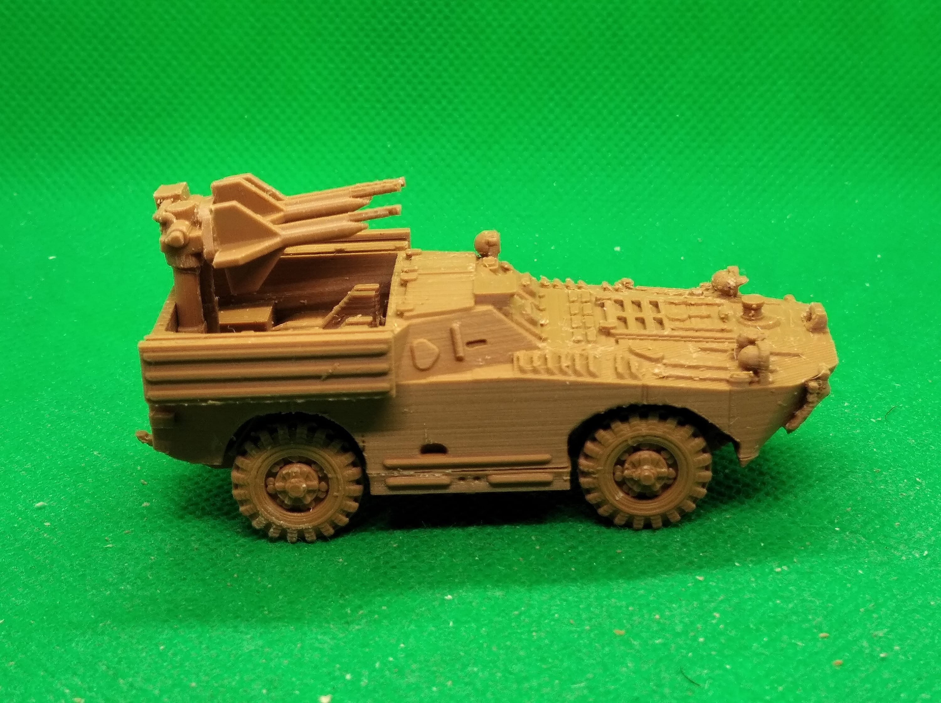 1/72 Scale Soviet BRDM-1 Armored Car With AT-1 Snapper | Etsy