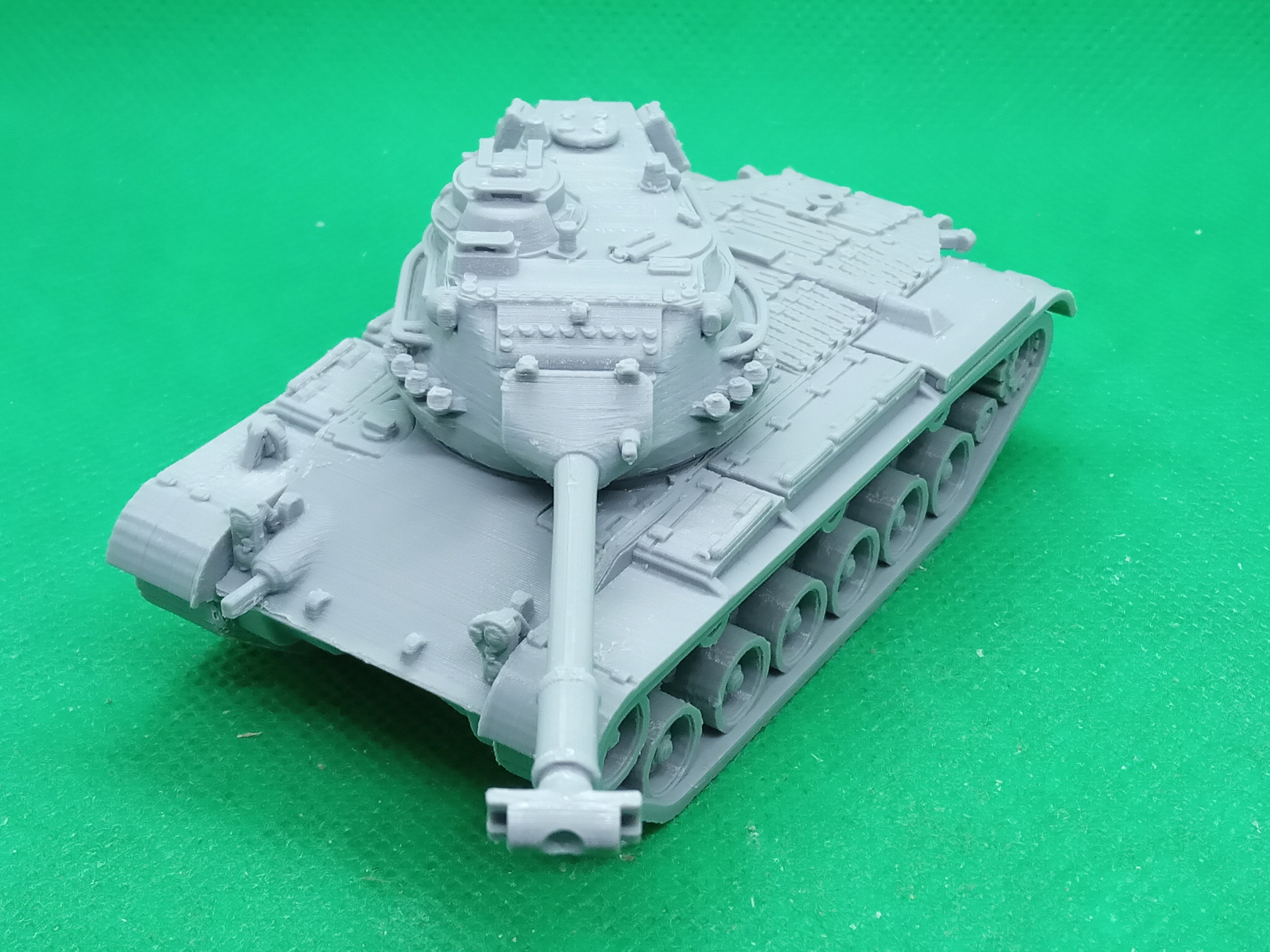 1/72 Scale German M47 Patton Medium Tank (t-shaped Muzzle), NATO, Cold ...