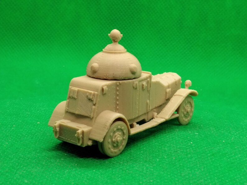 1/72 Scale Vickers-crossley Model 25 Armored Car Inter-war - Etsy