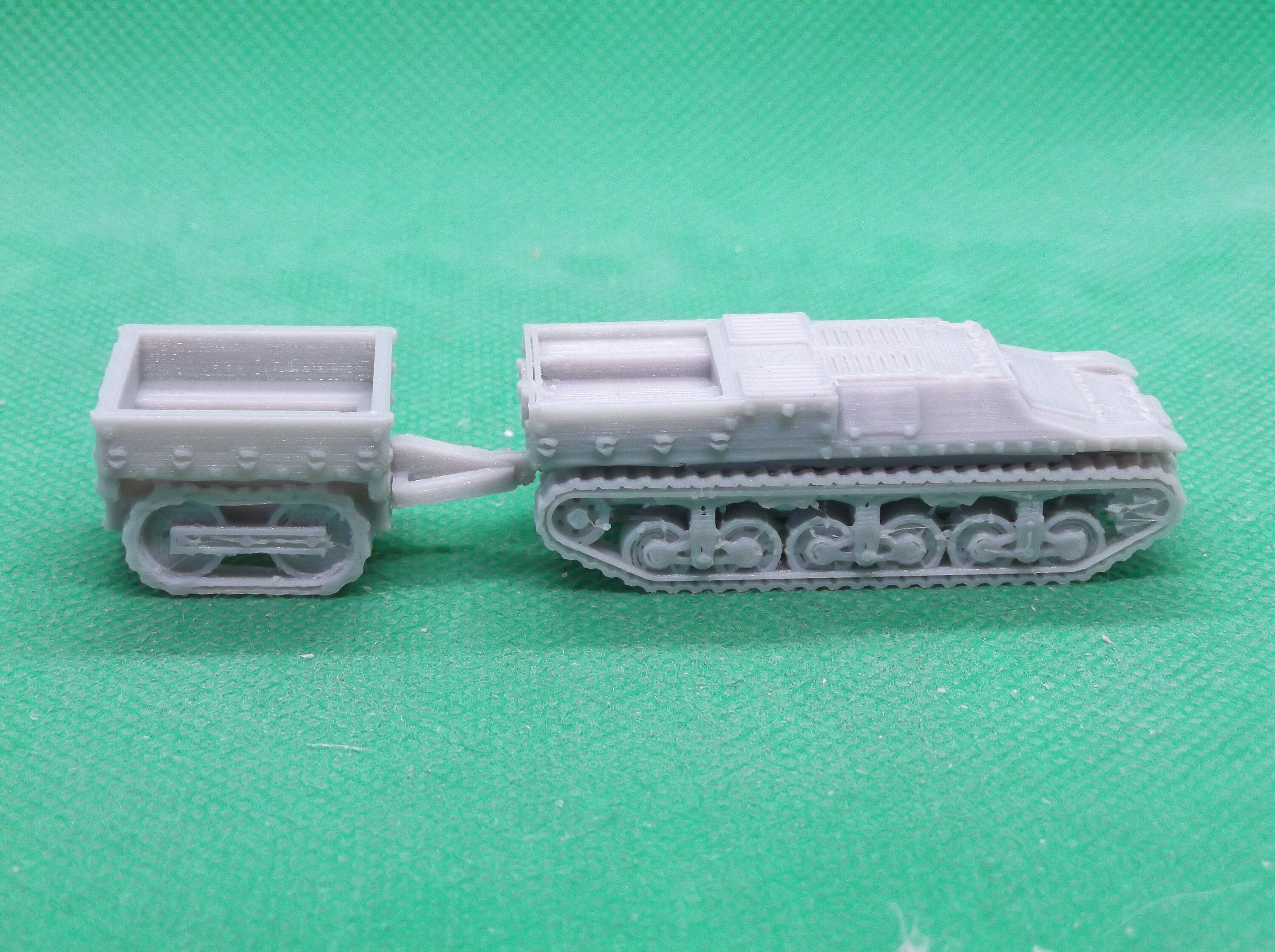 1/72 Scale French Lorraine 37L With Supply Tractor With Trailer, World ...