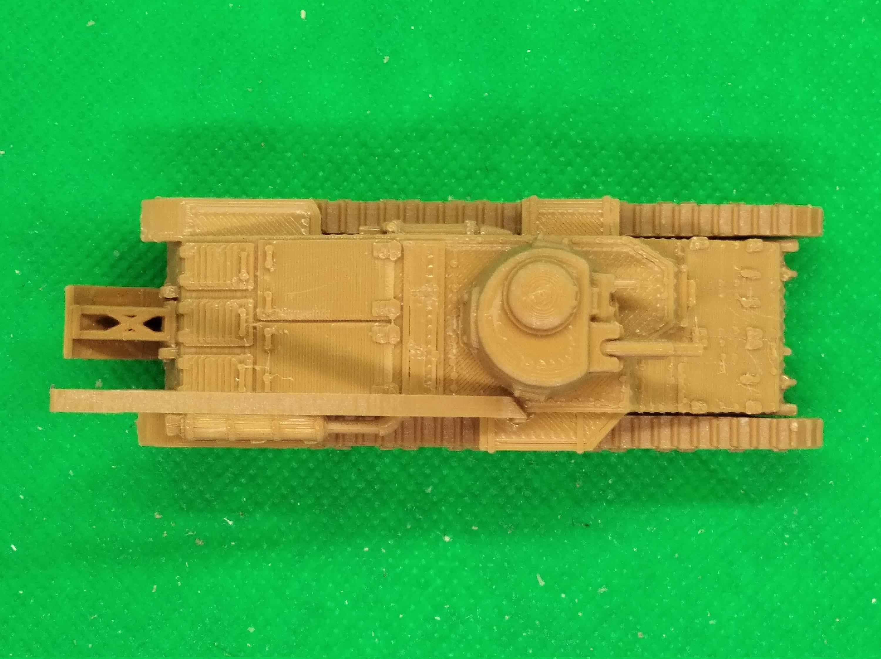 1/72 Scale French Renault Char D1 Infantry Tank (ST2 Turret), Inter War ...