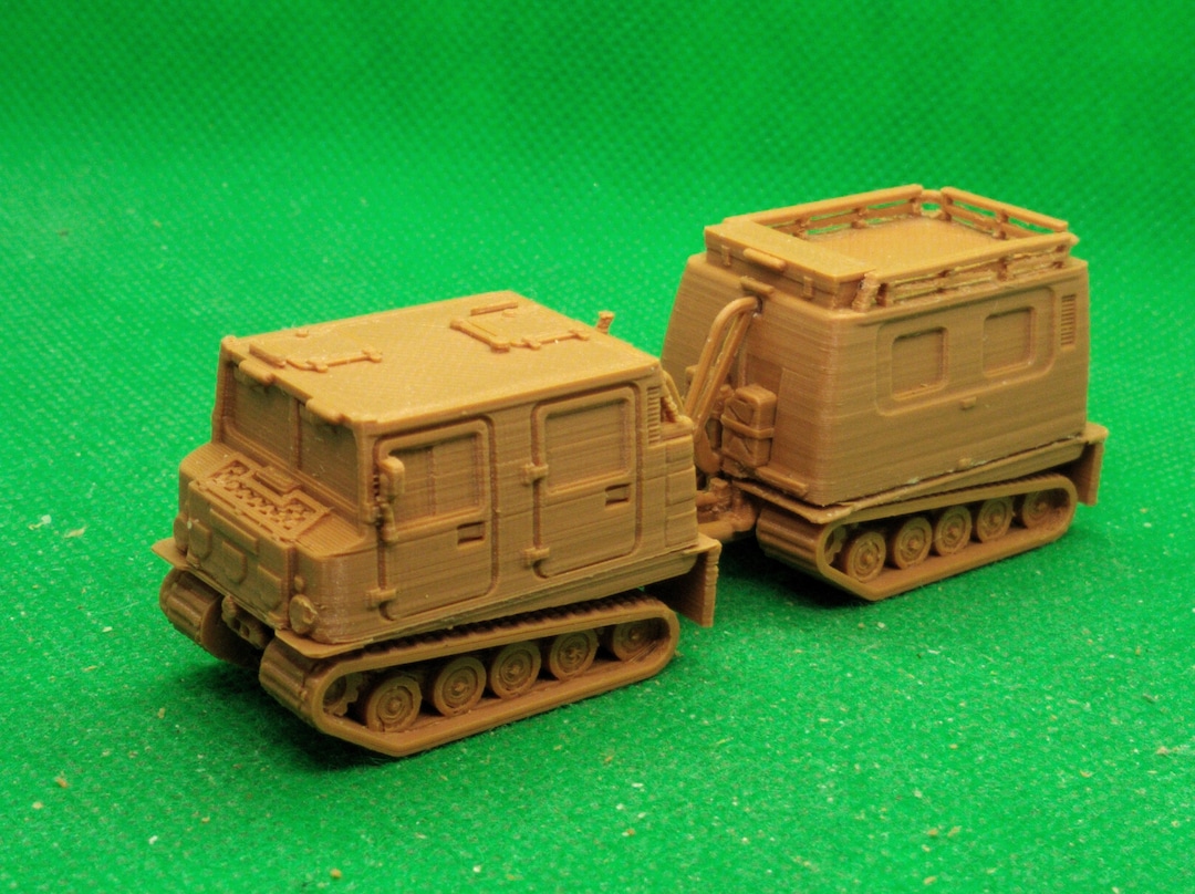 1/72 Scale Swedish Bandvagn 206 (bv 206) All-terrain Carrier, Cold War ...