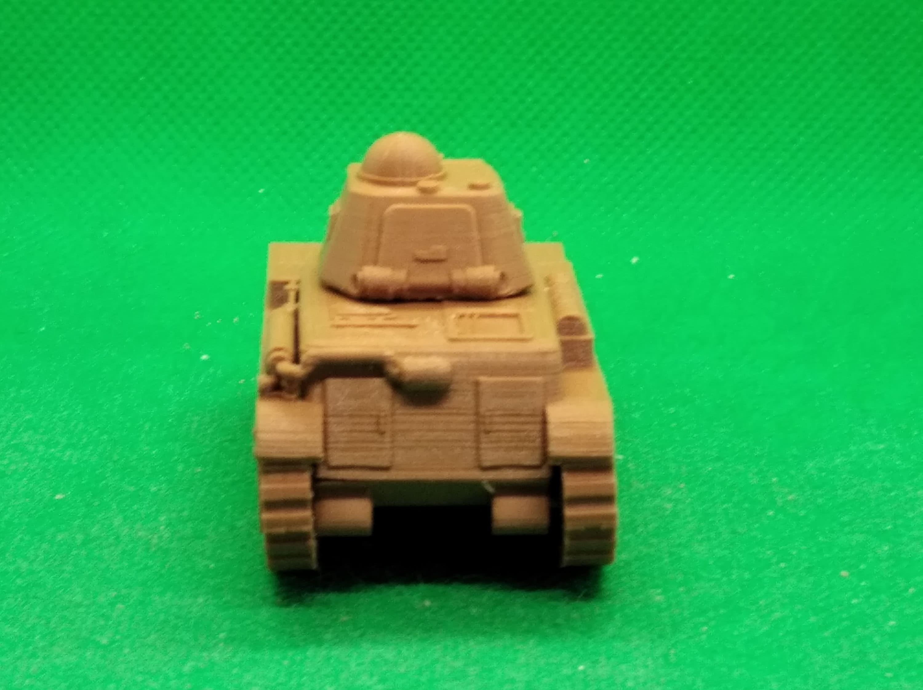 1/56 Scale French Renault R40 Light Tank SA 18 Gun World | Etsy