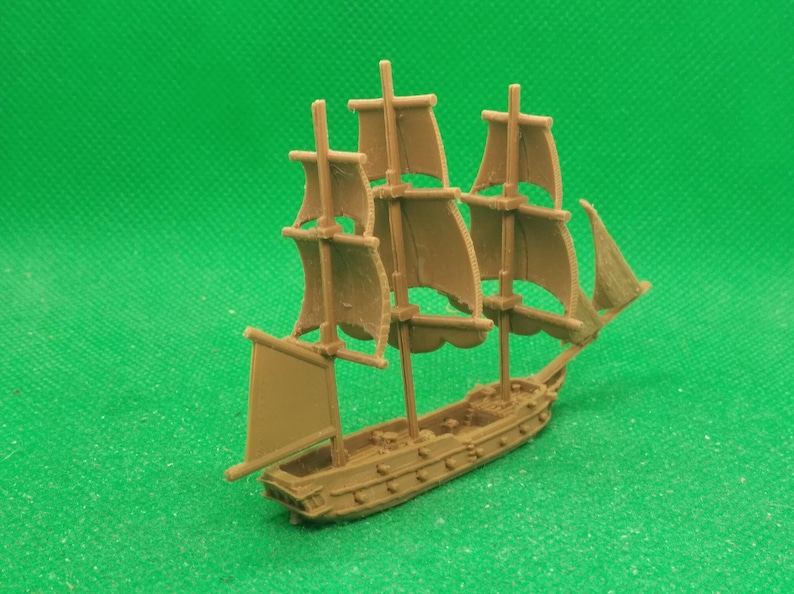1/700 Scale HMS Ariel Ship-sloop (16-gun), Unrated Sloop-of-war, Black ...