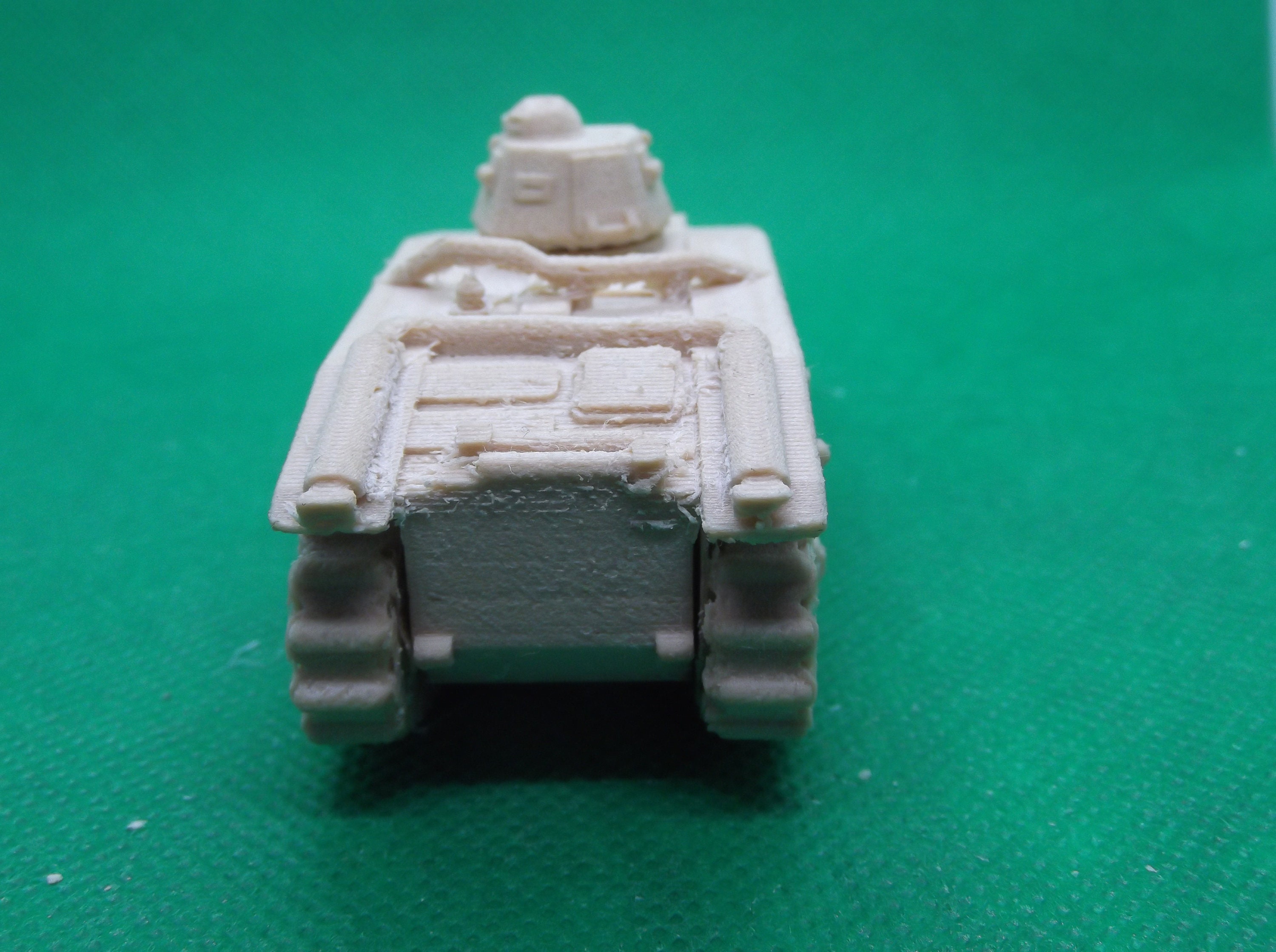 1/72 Scale French Char B1 Medium Tank APX Turret With SA34 - Etsy