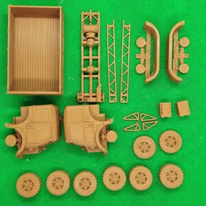1/72 Scale Italian Breda 51 Transport Truck, World War Two, Northern ...