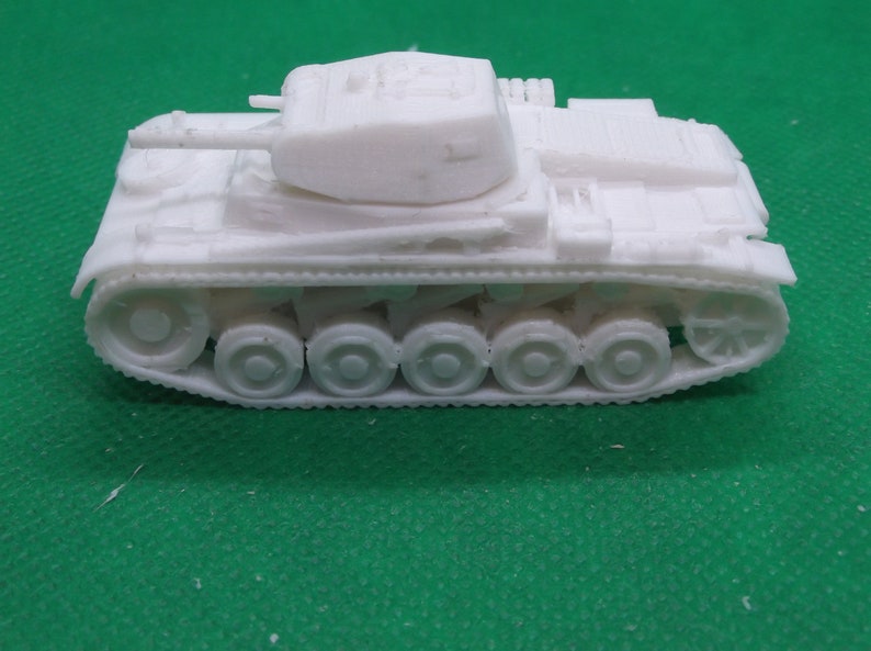1/72 Scale German Panzer II Ausf C Early Turret World War - Etsy