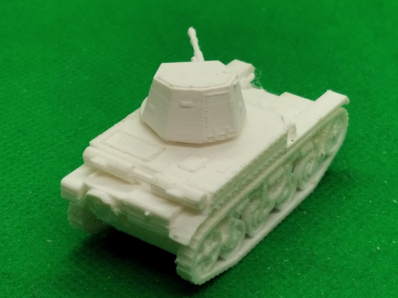 1/72 Scale French Renault AMR35 ZT2 Turreted Tank Destroyer | Etsy