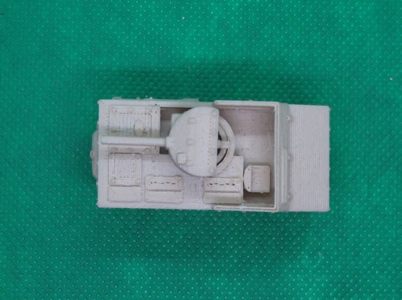 1/72 Scale Belgian T13B2 Tank Destroyer, World War Two, WW2, Belgian ...