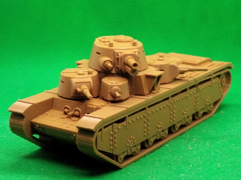 1/72 Scale Soviet T-35A Model 1938 Multi-turreted Heavy Tank - Etsy