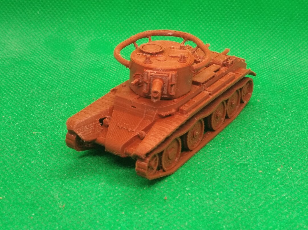 1/72 Scale Soviet BT-7A Close Support Command Tank With Early Turret ...