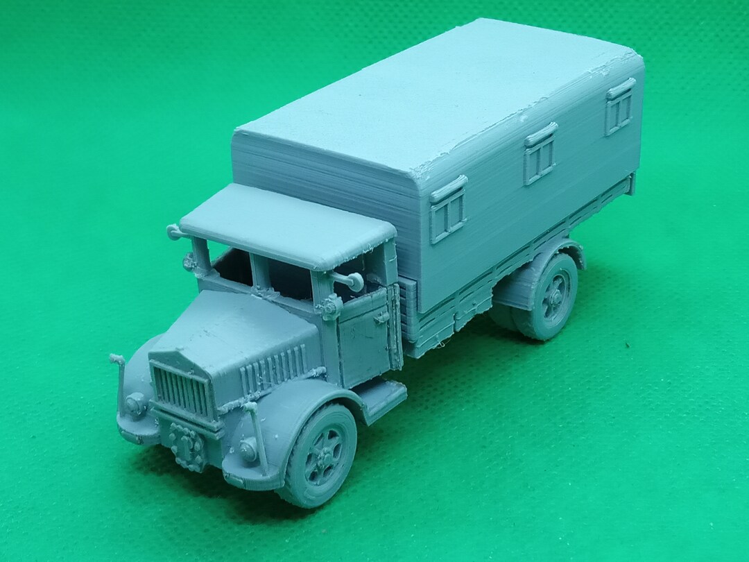 1/72 Scale Italian Lancia 3ro Command Truck, World War Two, Northern ...
