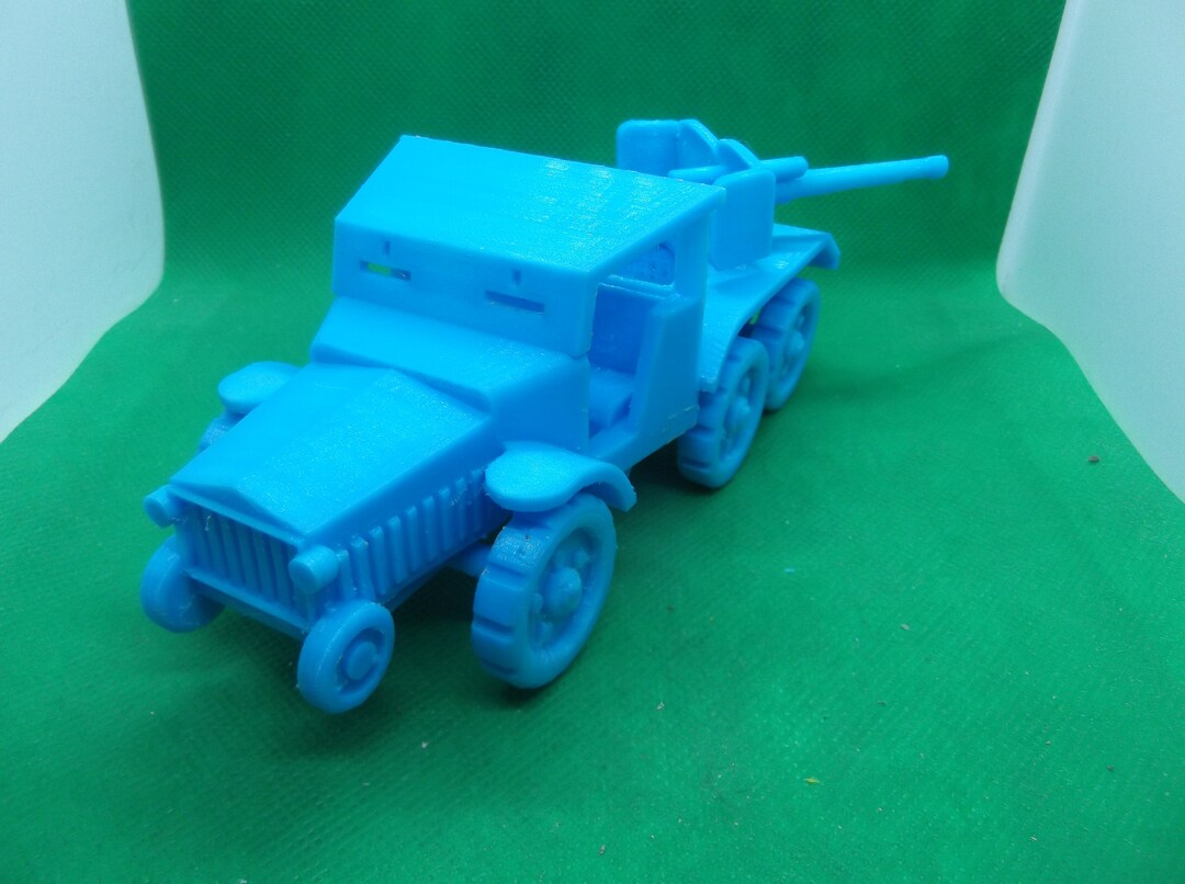 1/30 Scale French Laffly W15 TCC Truck Tank Destroyer, World War Two ...