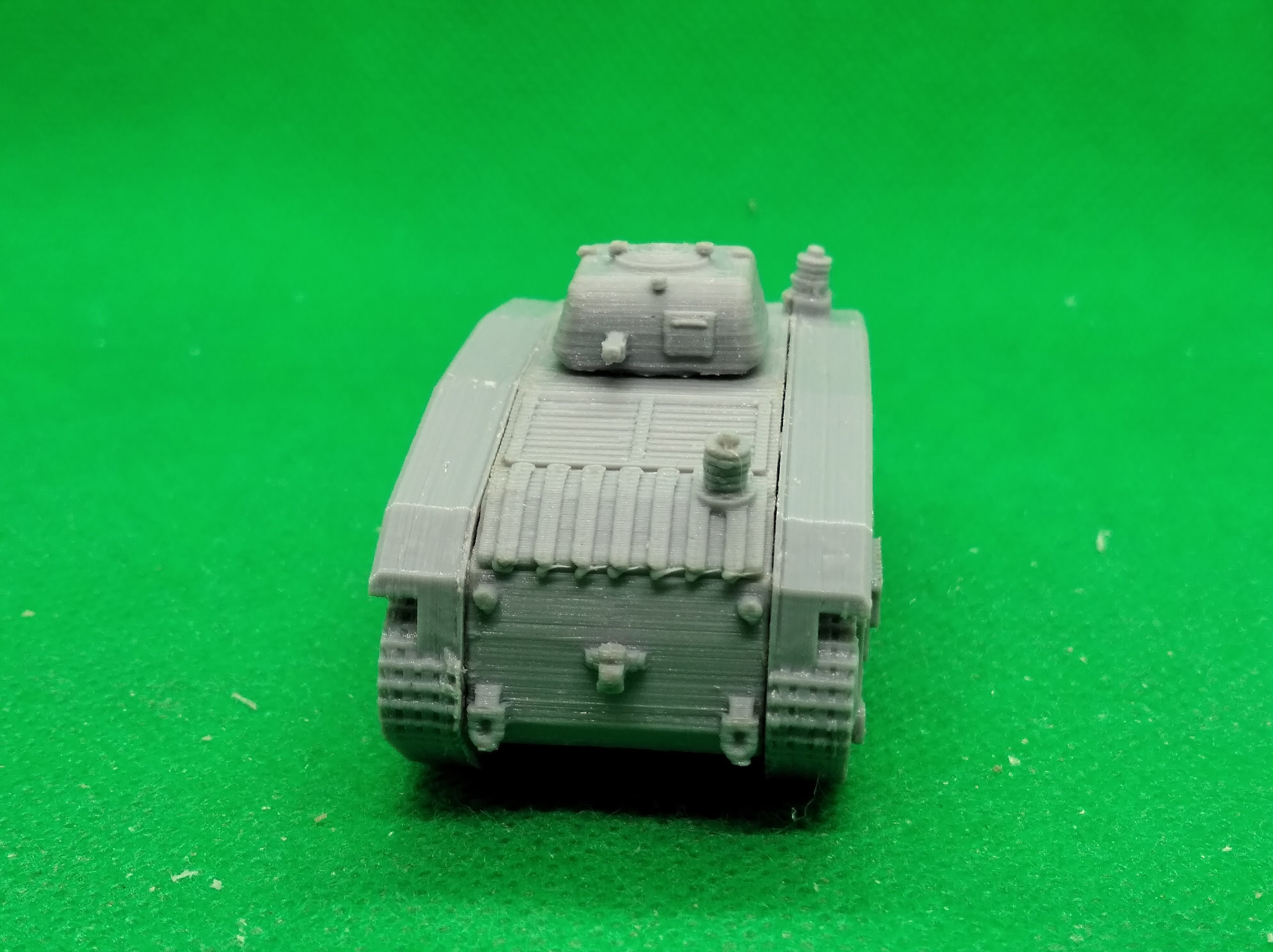 1/72 Scale French ARL V39 Self Propelled Gun Prototype, World War Two ...