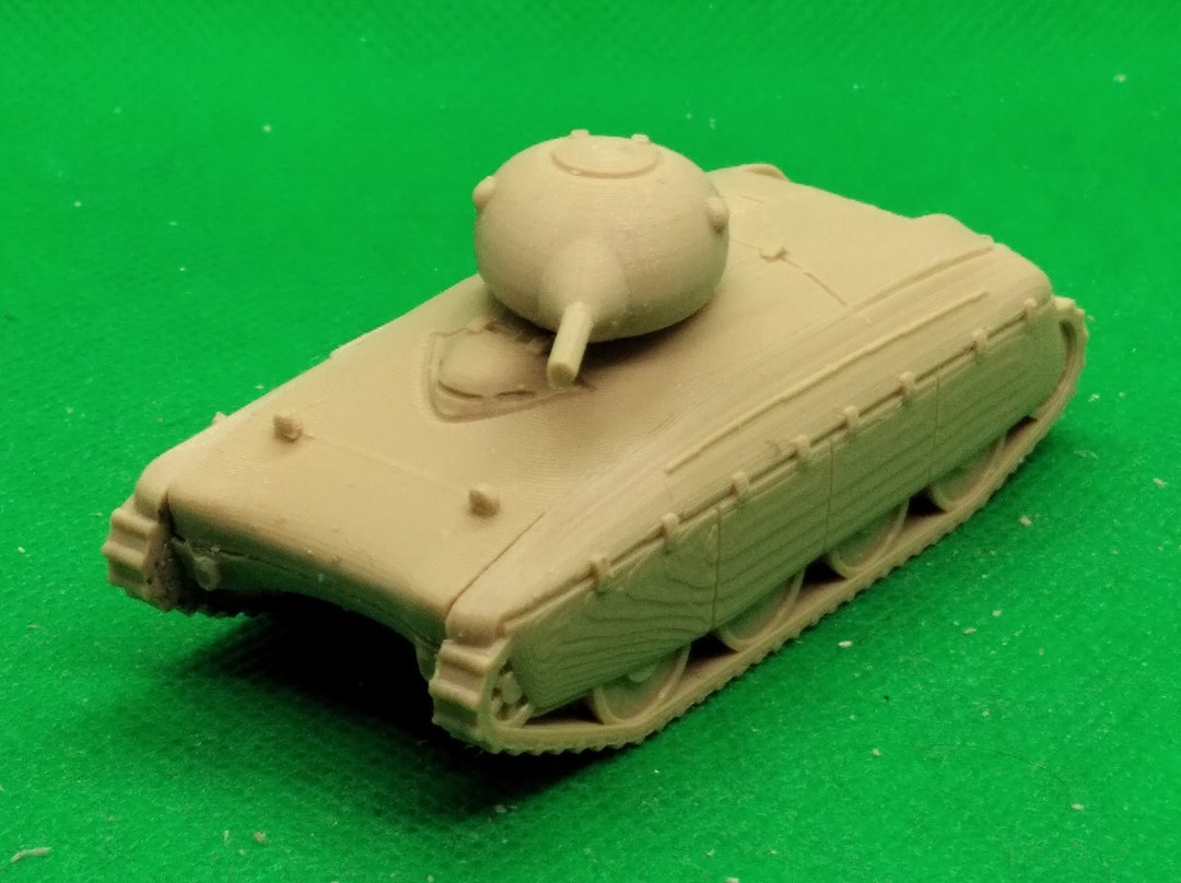 1/72 Scale French AMX 40 Cruiser Tank Prototype, World War Two, WW2 ...