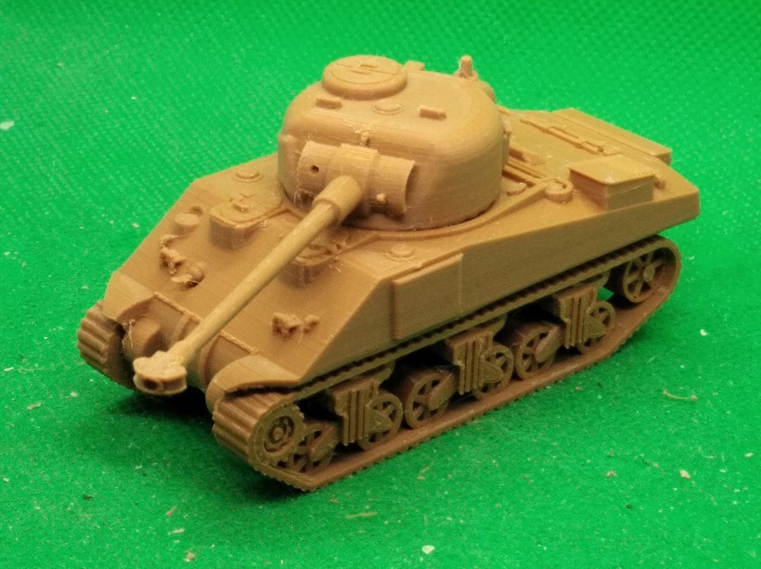 1/72 Scale Indian Converted Sherman V Medium Tank (french SA-50 Armed ...