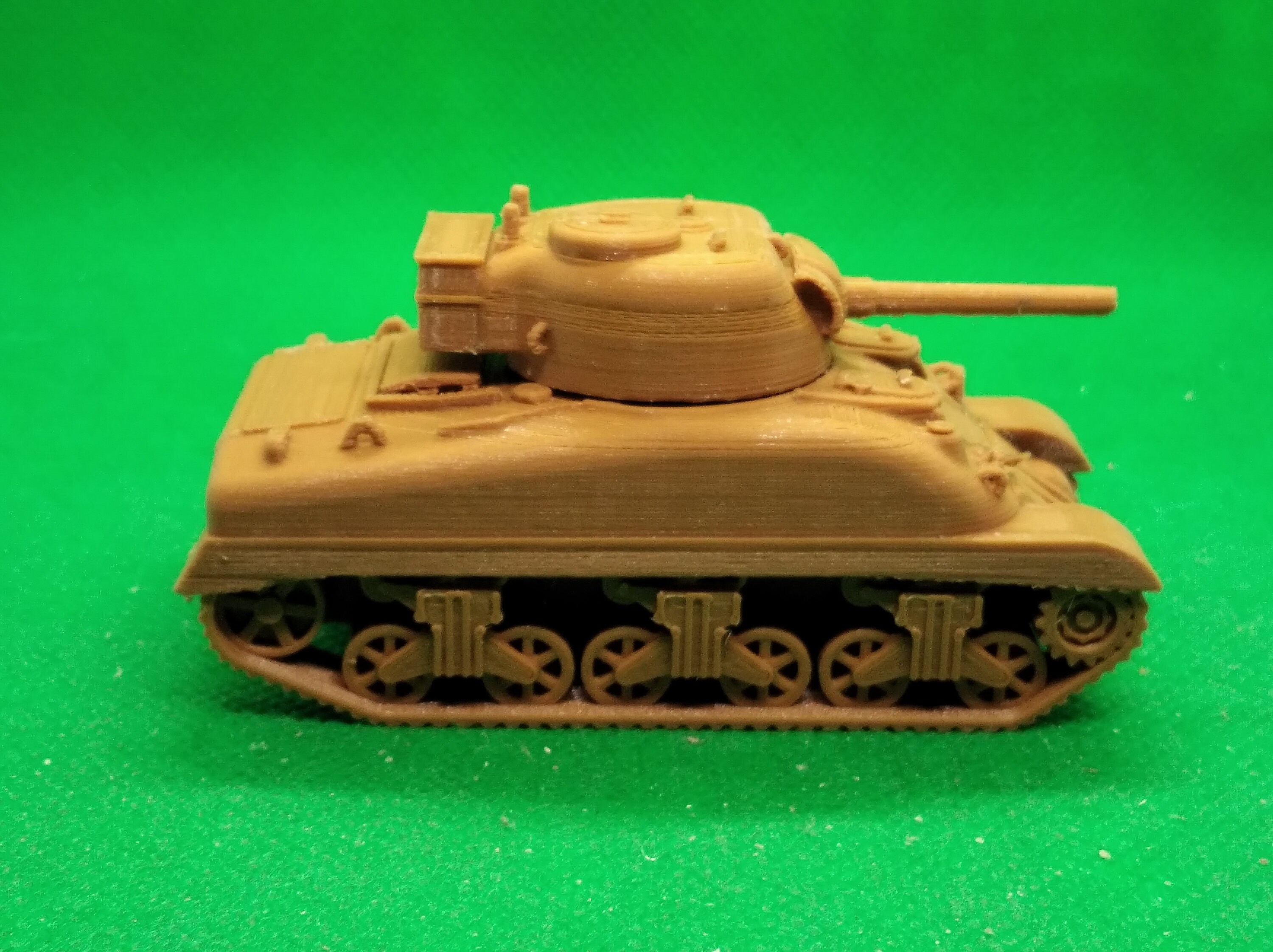 1/72 Scale British Late Sherman II Medium Tank (US M4A1 Variant), World ...