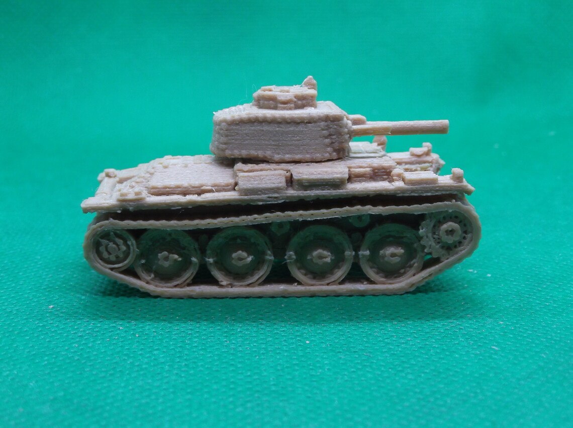 1/72 Scale German Panzer 38(t) Ausf E Light Tank, World War Two, WW2 ...